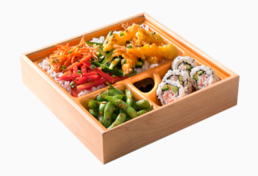 Tempura Shrimp Chop Chop Bento Box - Simply Delivery